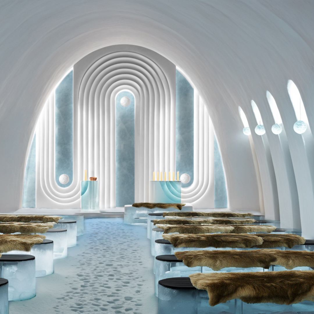 Visit Ceremony Hall Echo | ICEHOTEL