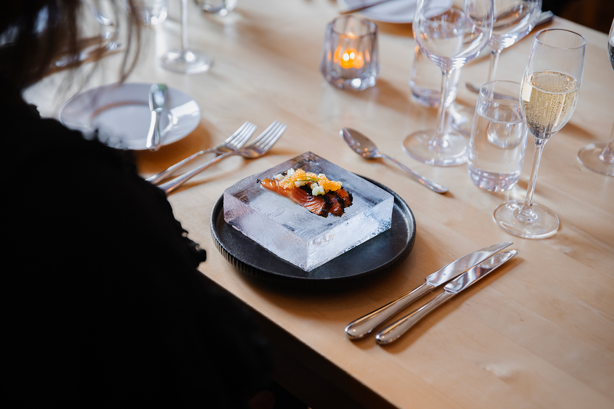 Ice menu at ICEHOTEL Restaurant | ICEHOTEL